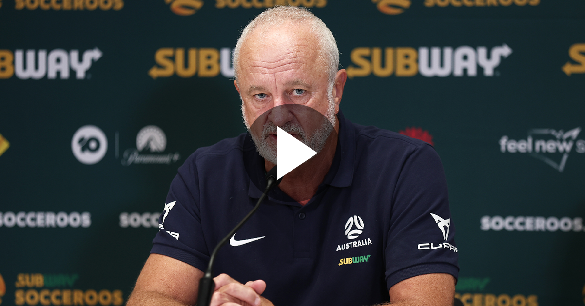 WATCH: Graham Arnold on squad selection for World Cup Qualifiers ...