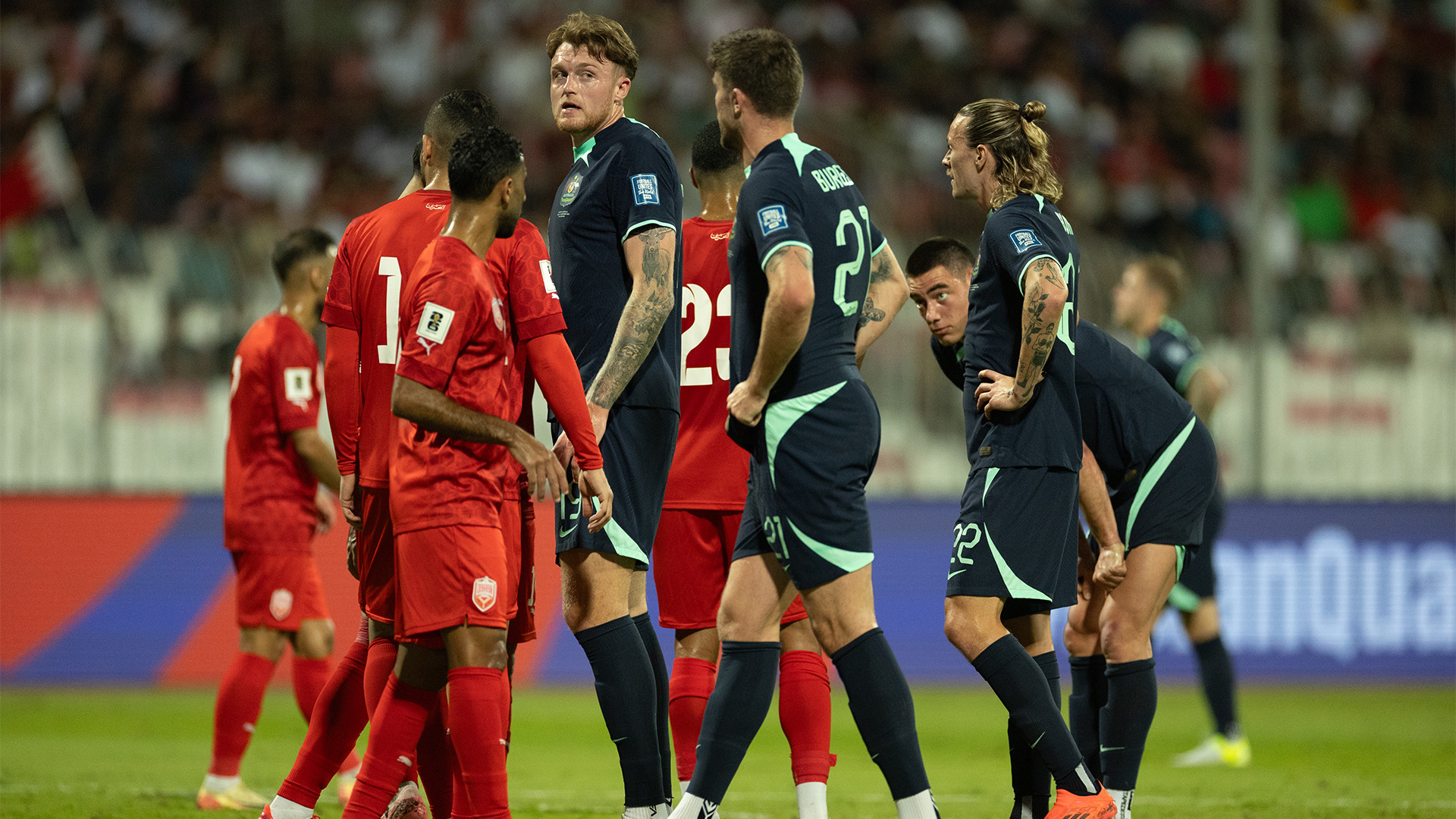 Australia fight back to rescue a point in Bahrain | Socceroos