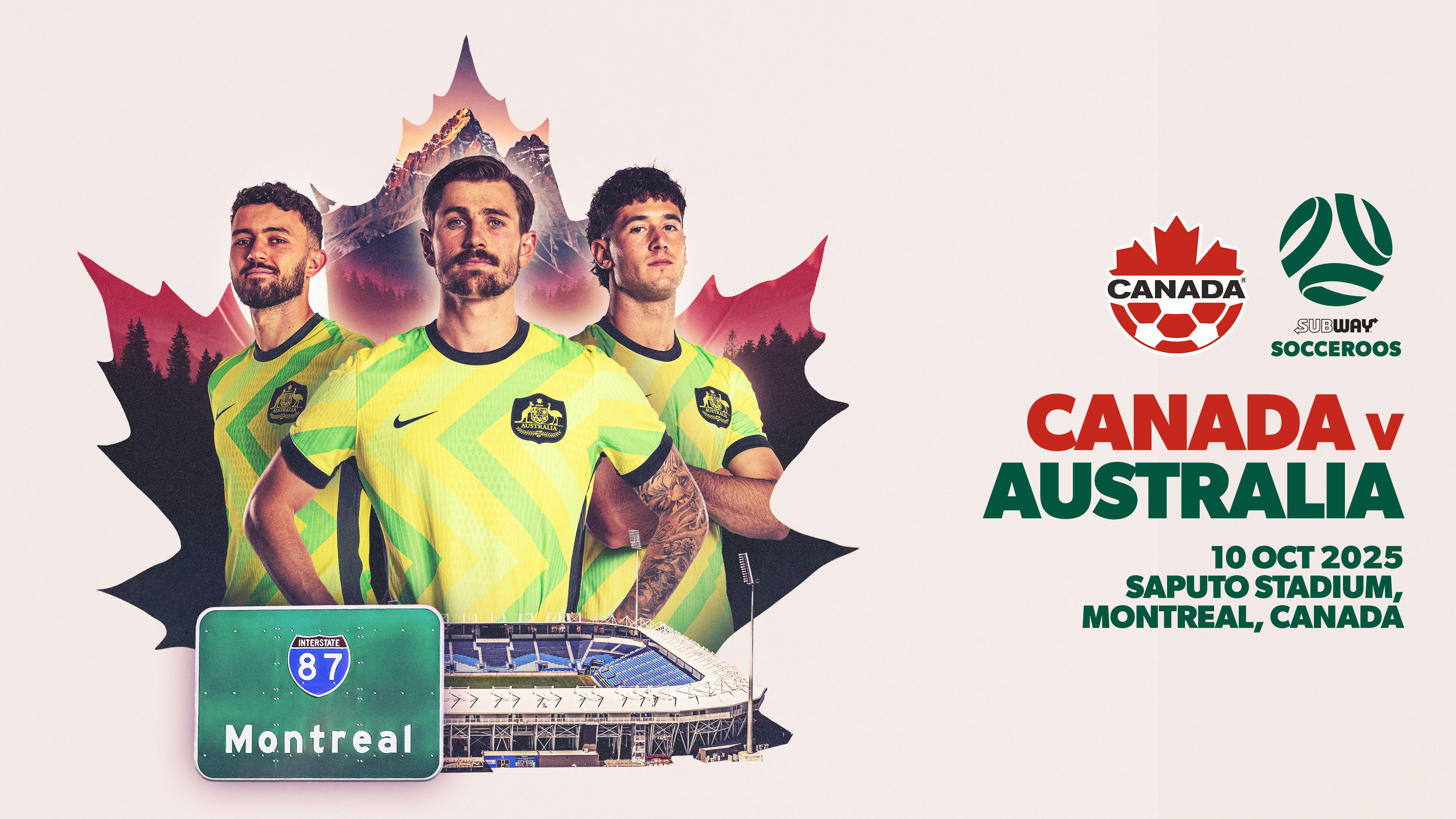 Subway Socceroos to take on Canada in Montreal | Socceroos